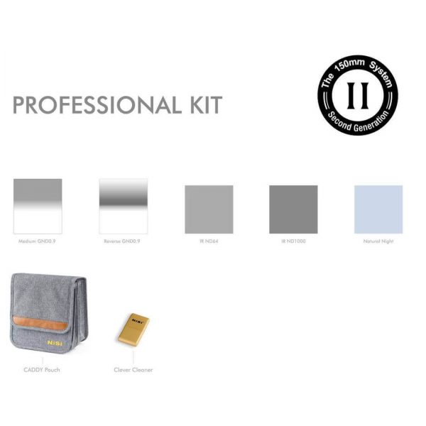 NiSi 150mm Professional Kit II – ND/GND/Night Filter Set